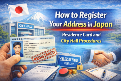 How to Register Your Address in Japan: Residence Card and City Hall ...